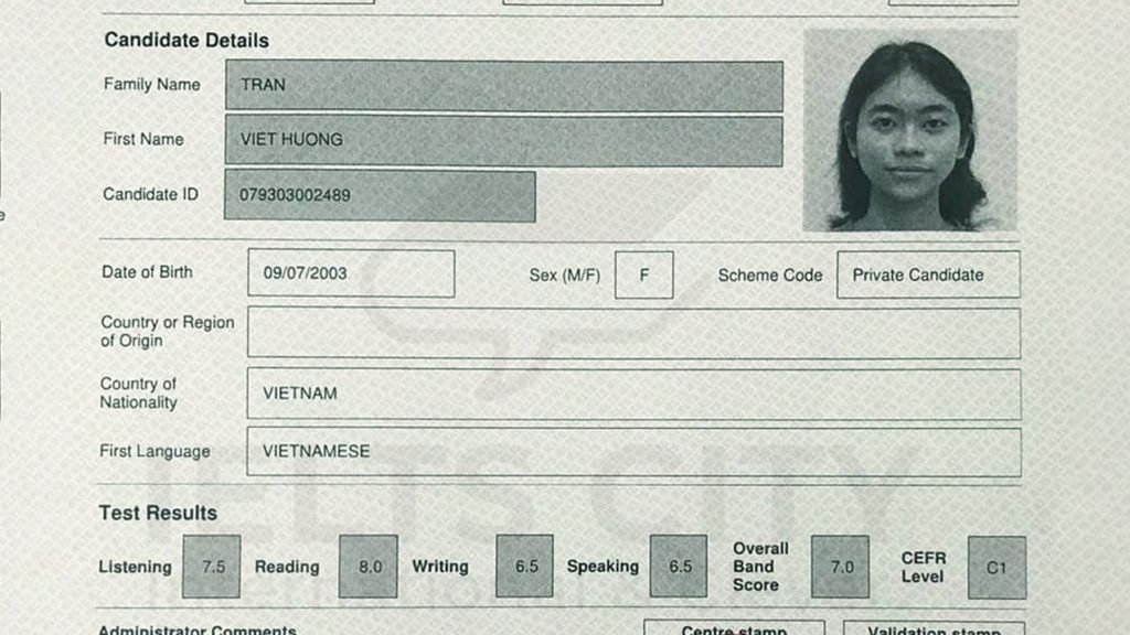 Thang điểm IELTS và cách tính điểm 4 kỹ năng chuẩn nhất 2025