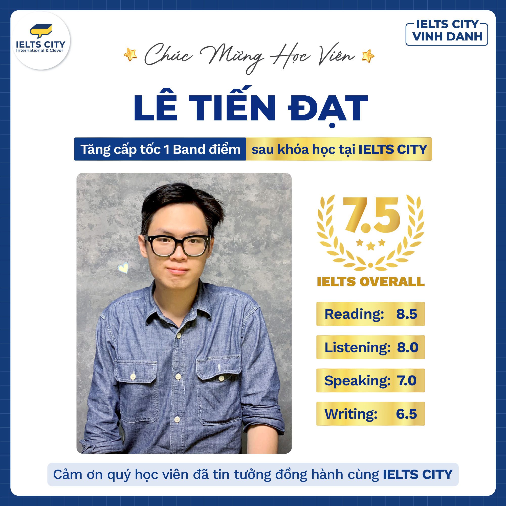 09 Lê Tiến Đạt - IELTS CITY